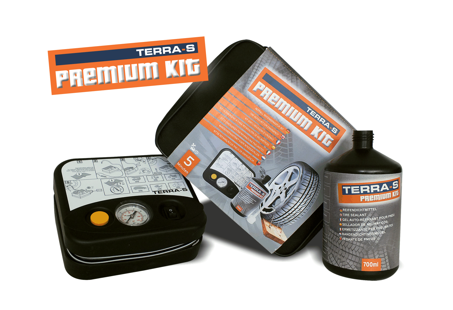 Terra-S Reifen-Pannenset